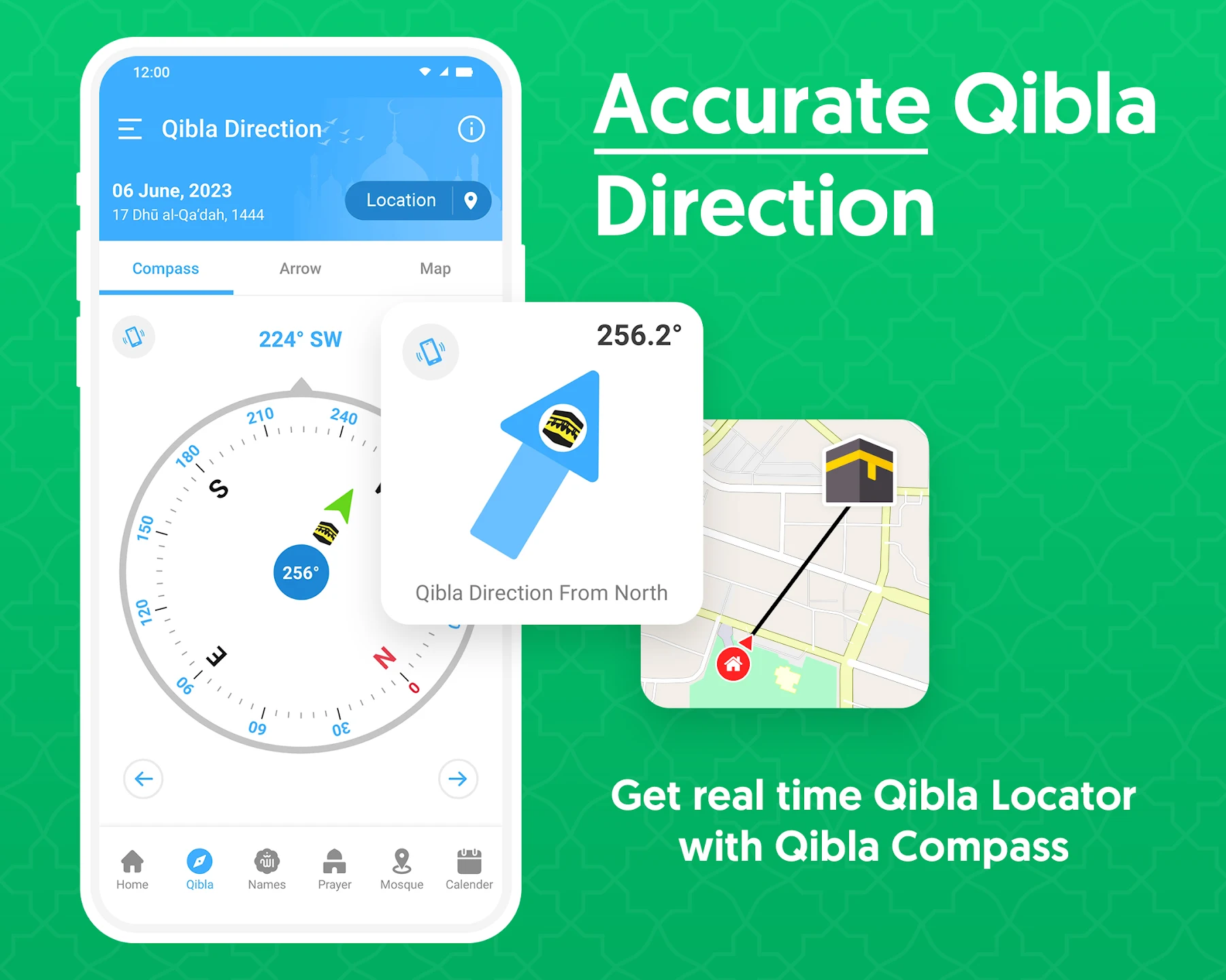 Qibla Compass